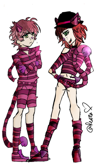 Cheshire Cats - ibisPaint