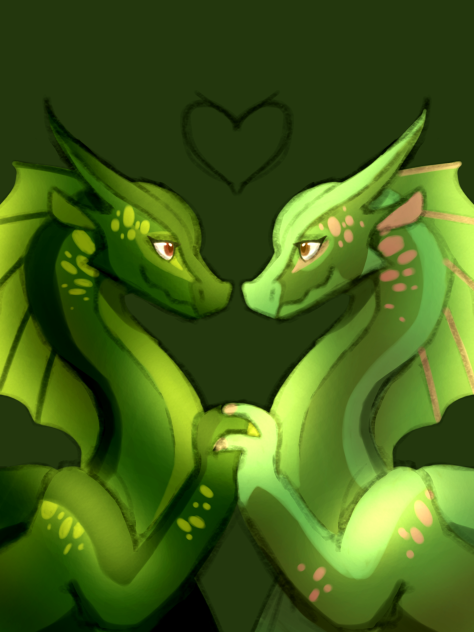 Sundew and Willow - ibisPaint