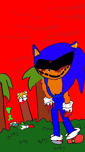 Sonic.exe - ibisPaint