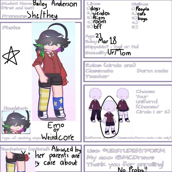 My #1st Gacha oc on ibis - ibisPaint