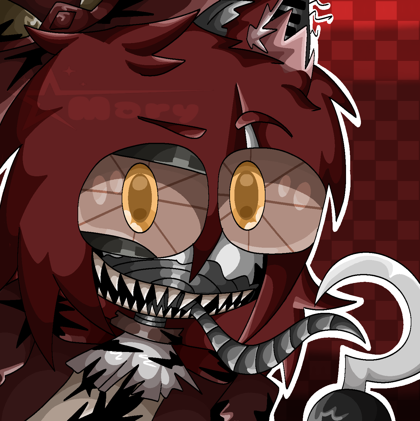 Nightmare Foxy - ibisPaint