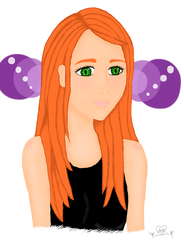 Red Haired Girl - ibisPaint