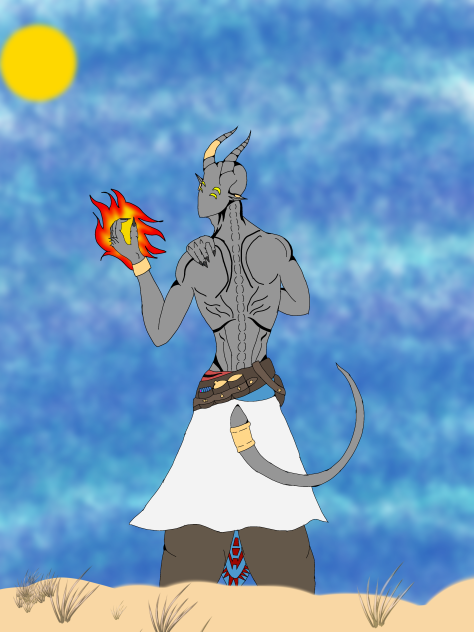 Agave god of desert - ibisPaint