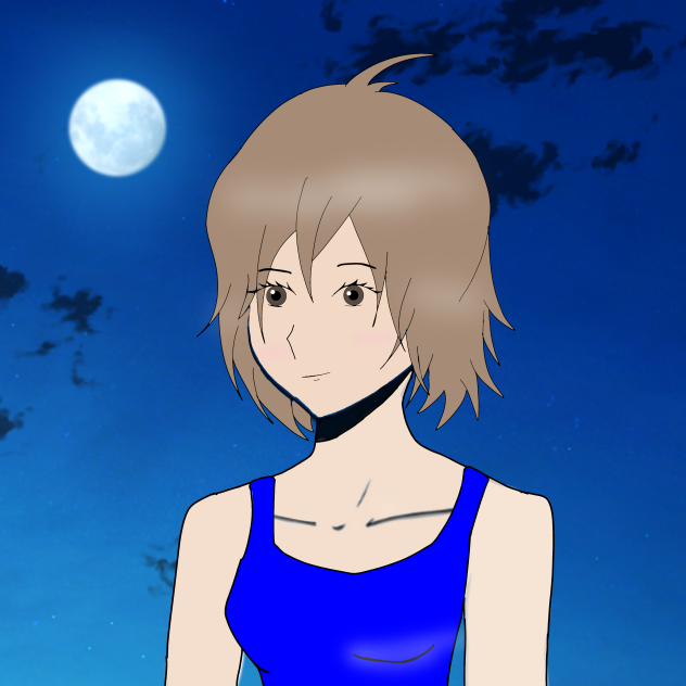 under the moon - ibisPaint