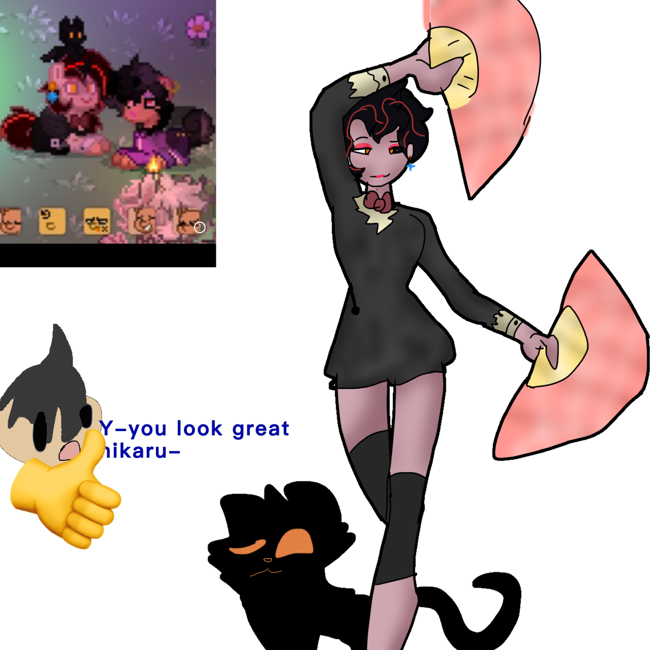 My old bestie…my crush.. - ibisPaint