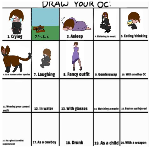 Day eight-Draw Your OC - ibisPaint