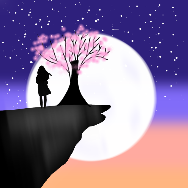 Moonlight Blossoms 🌸 - ibisPaint