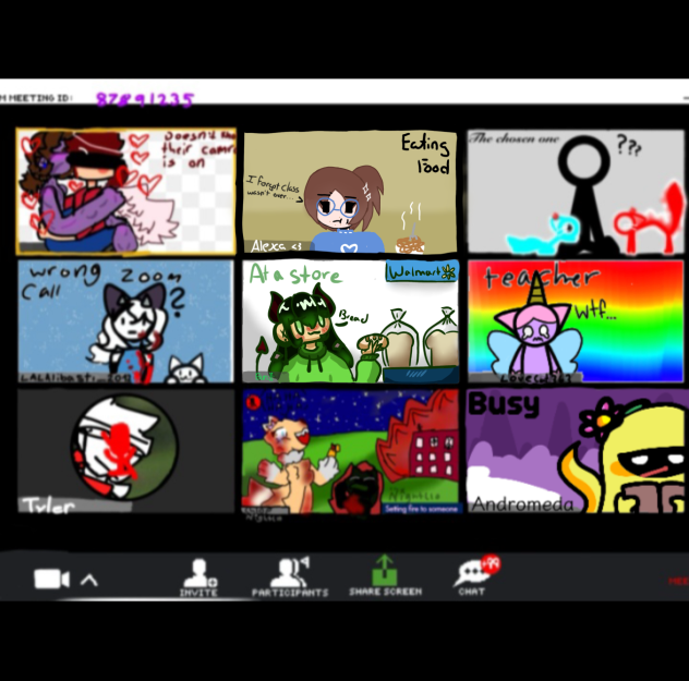 Zoom Chat! - ibisPaint