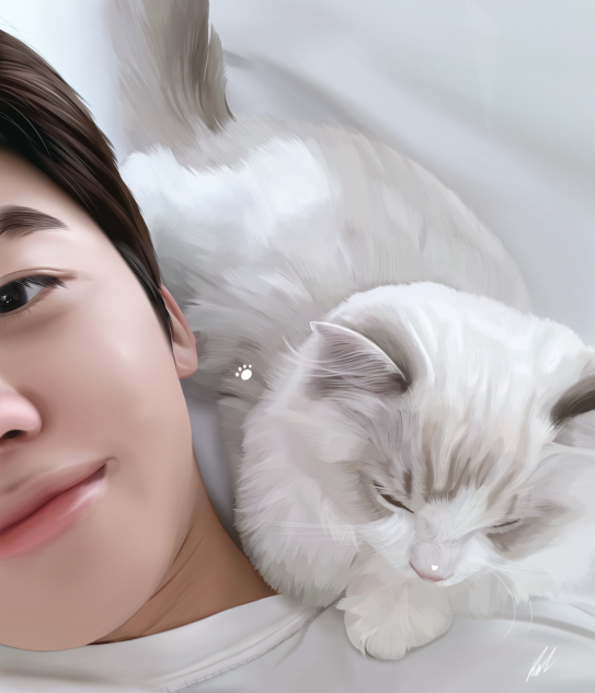 Jeamin+cat - ibisPaint