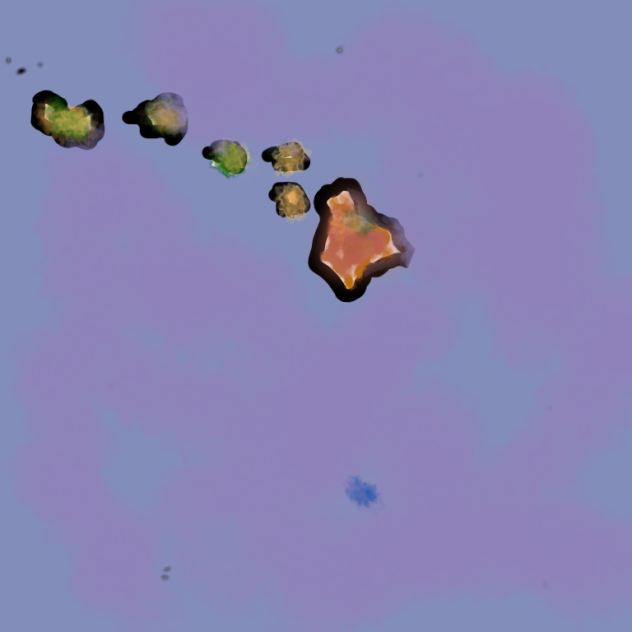 Hawaiian Islands - ibisPaint