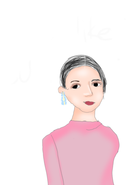 How to draw Selena Gomez - ibisPaint