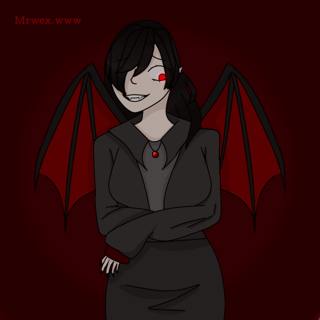 Vampire ( my oc ) - ibisPaint