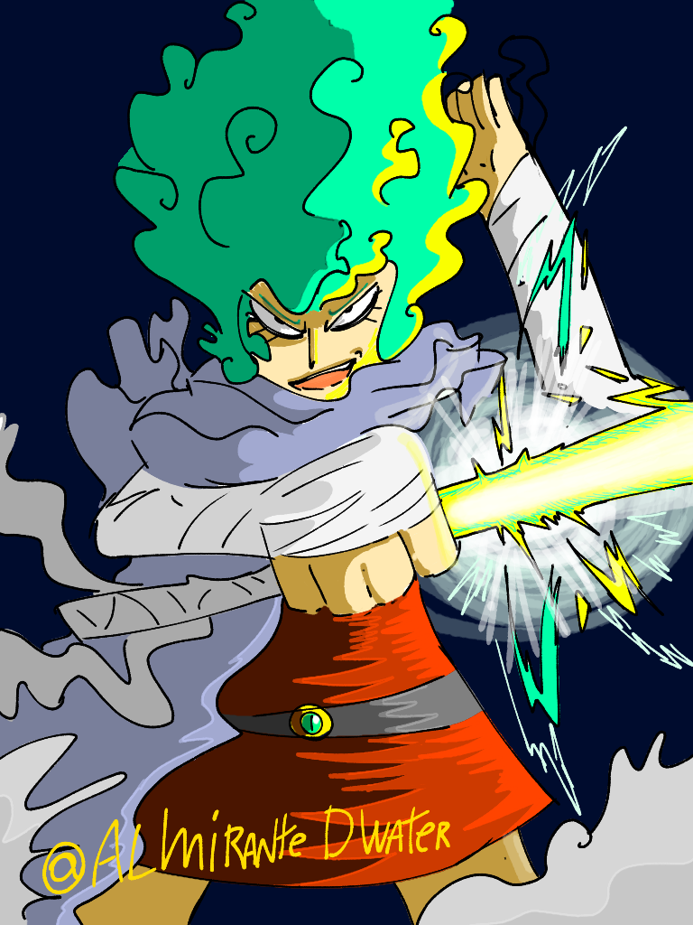 O meu thunder-bolt - ibisPaint