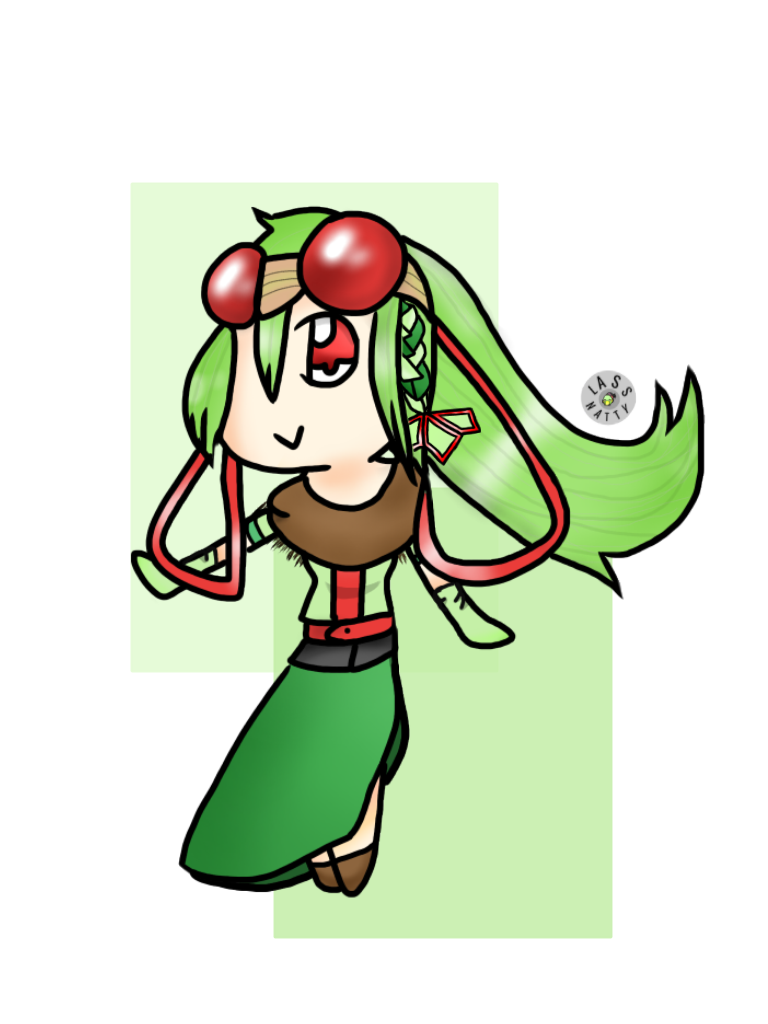 Flygon Gijinka - ibisPaint