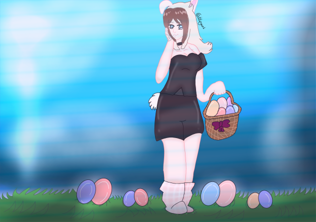 happy easter - ibisPaint