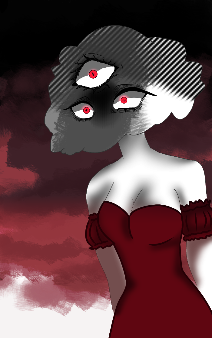 uh oh, she's mad. - ibisPaint