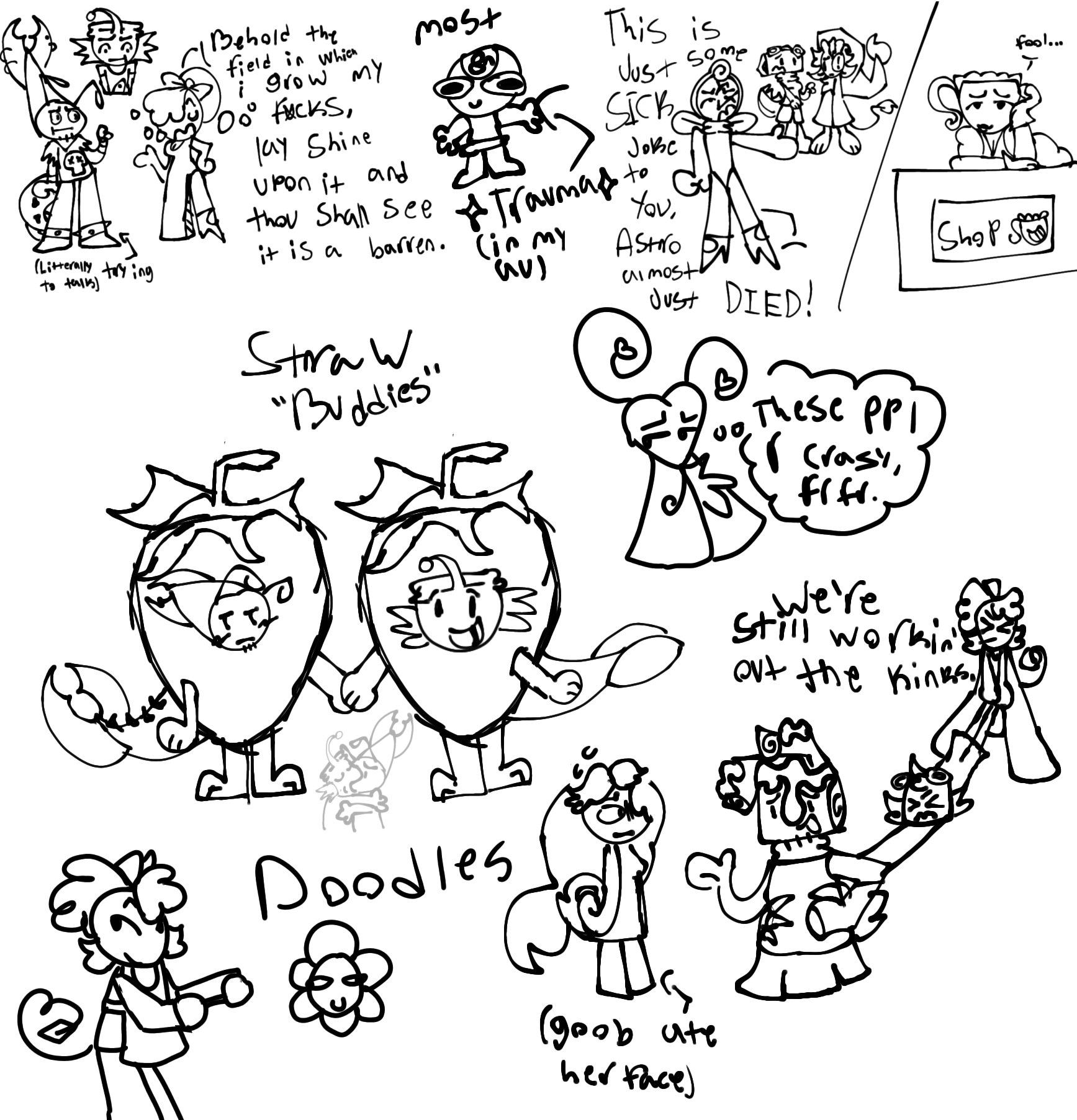 silly doodles - ibisPaint