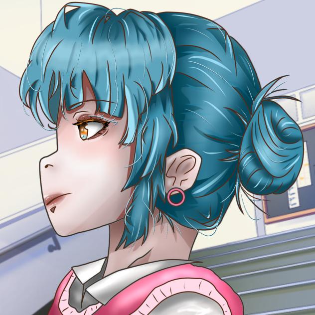 Side profile practice 2 - ibisPaint