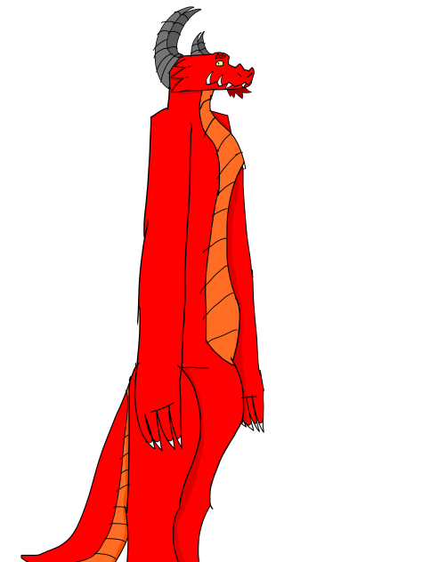 Another drawing of some dragon - ibisPaint