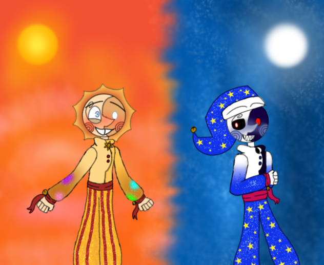 Sundrop and moondrop - ibisPaint