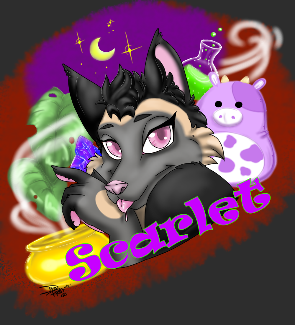 Scarlet Bust - ibisPaint