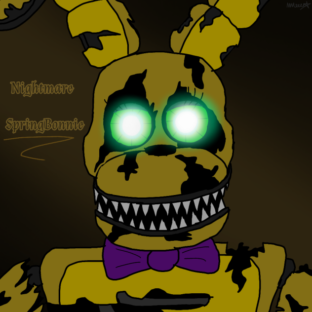 Nightmare Spring Bonnie - ibisPaint
