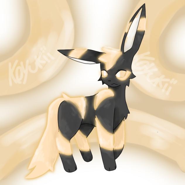Fadeon(umbreon redesign) - ibisPaint