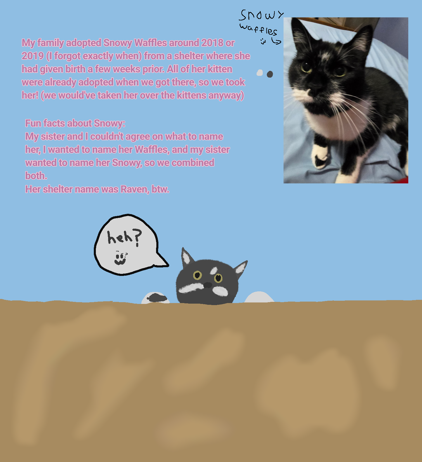 Snowy Waffles Da Feline Godess - ibisPaint