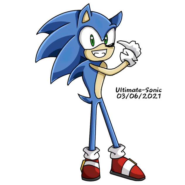 Sonic the hedgehog - ibisPaint