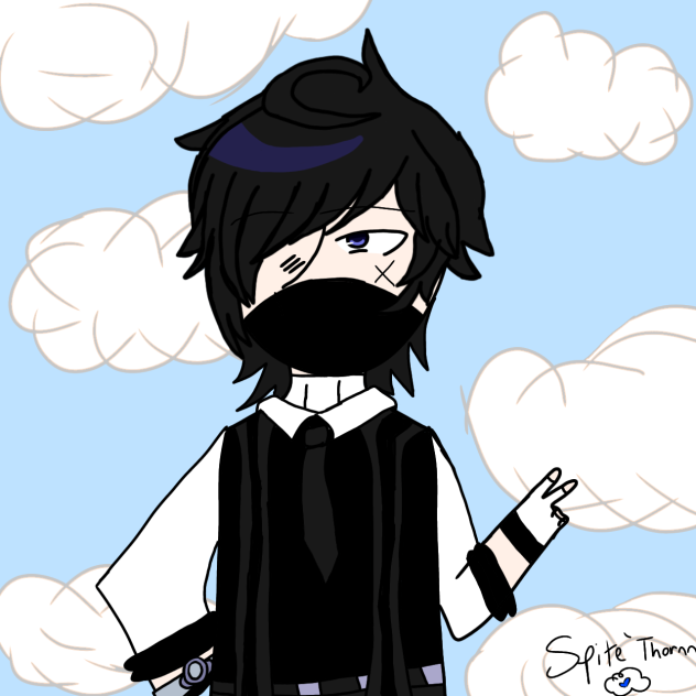 An oc in clouds - ibisPaint