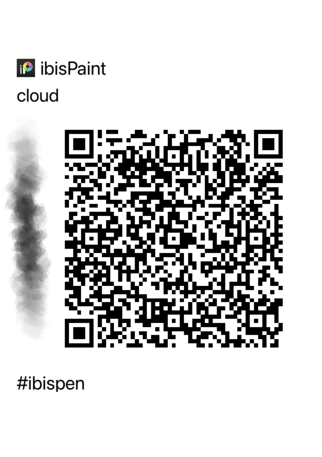 Cloud brush - ibisPaint