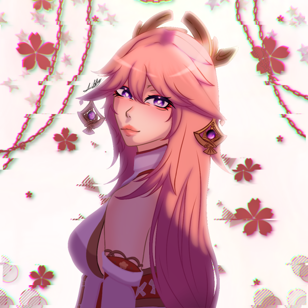 yae miko - ibisPaint