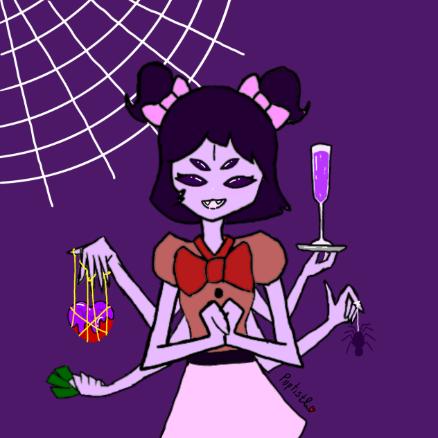 Muffet 🕷 - ibisPaint