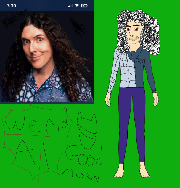 7am made a sketch of werid al - ibisPaint