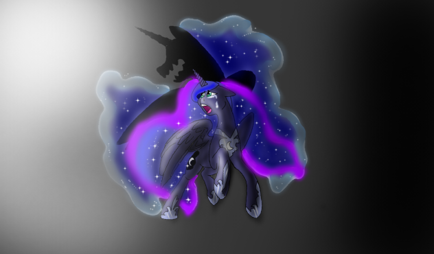Princess Luna And Nightmare - ibisPaint