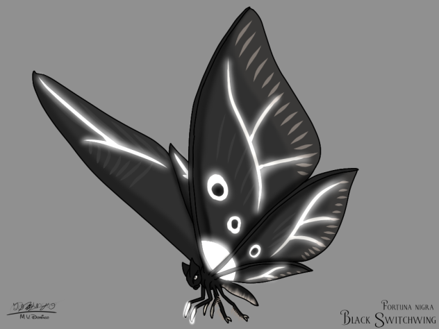 Black Switchwing glow - ibisPaint