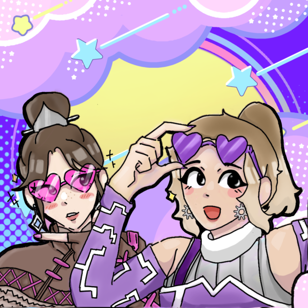 Me and my bff - ibisPaint