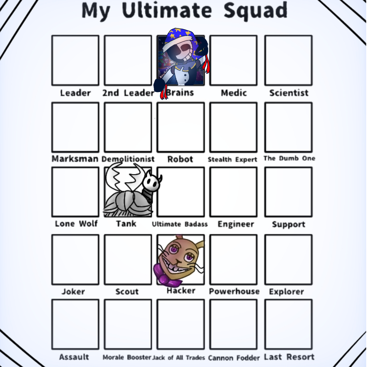 My ultimate Squad collab - ibisPaint