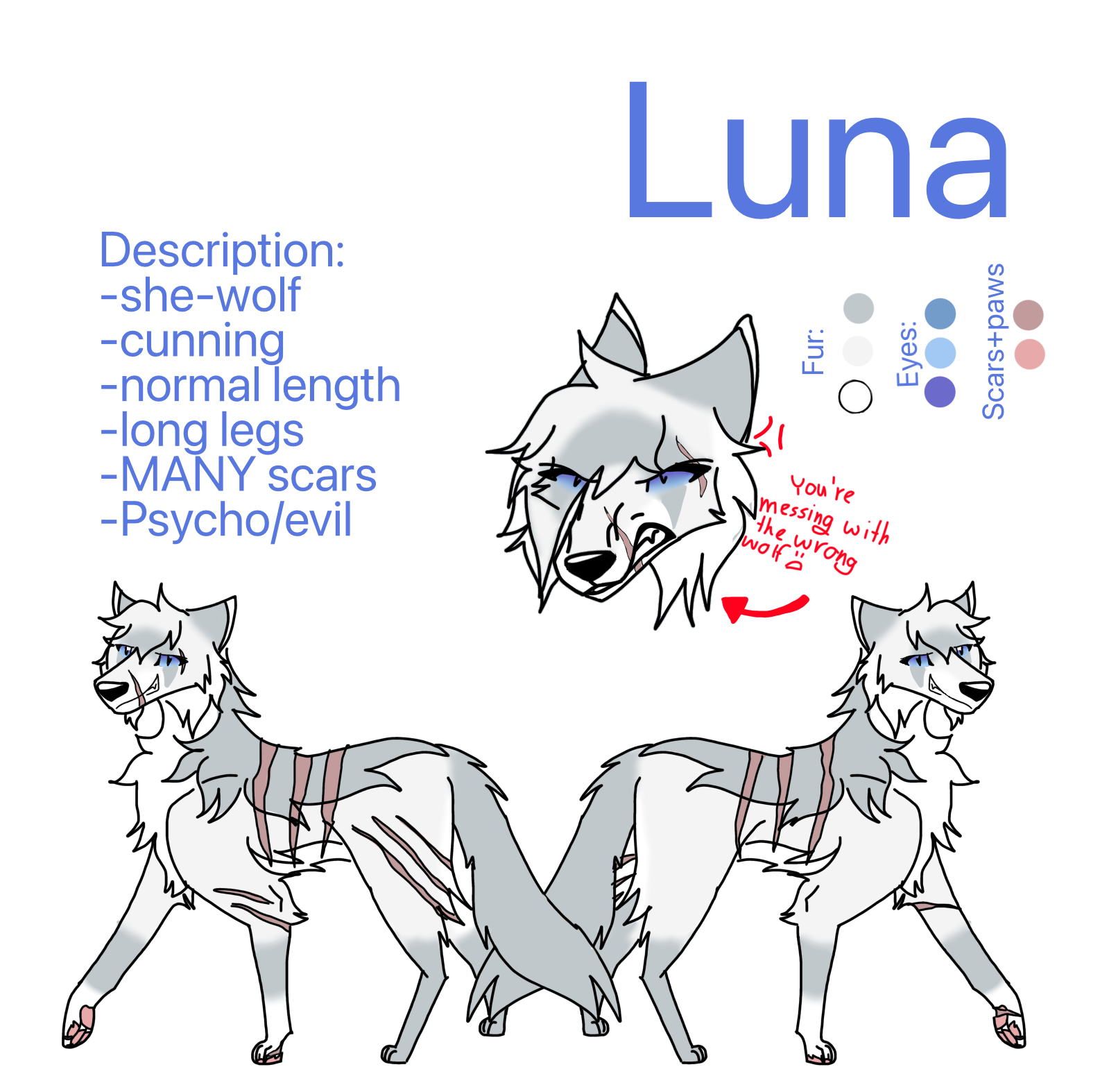Luna’s REF! - ibisPaint