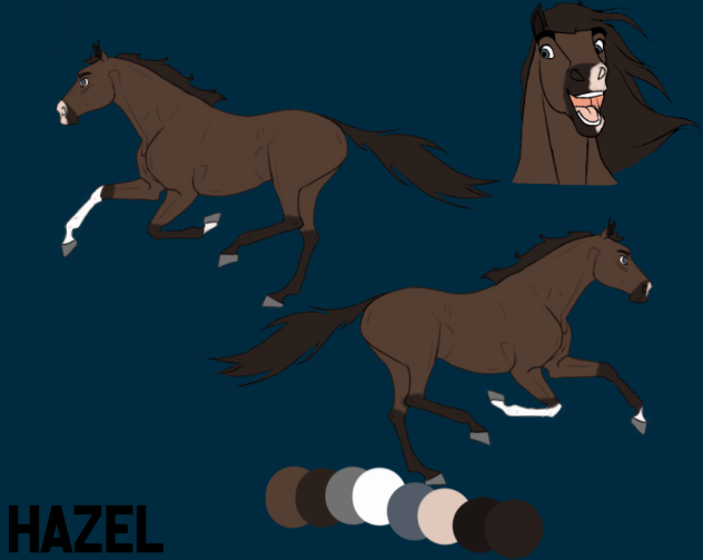 Hazel - Reference Sheet - ibisPaint