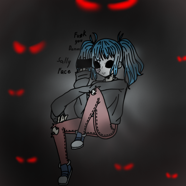 Sally face - ibisPaint