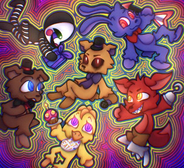 Missing Children's Animatronics - ibisPaint