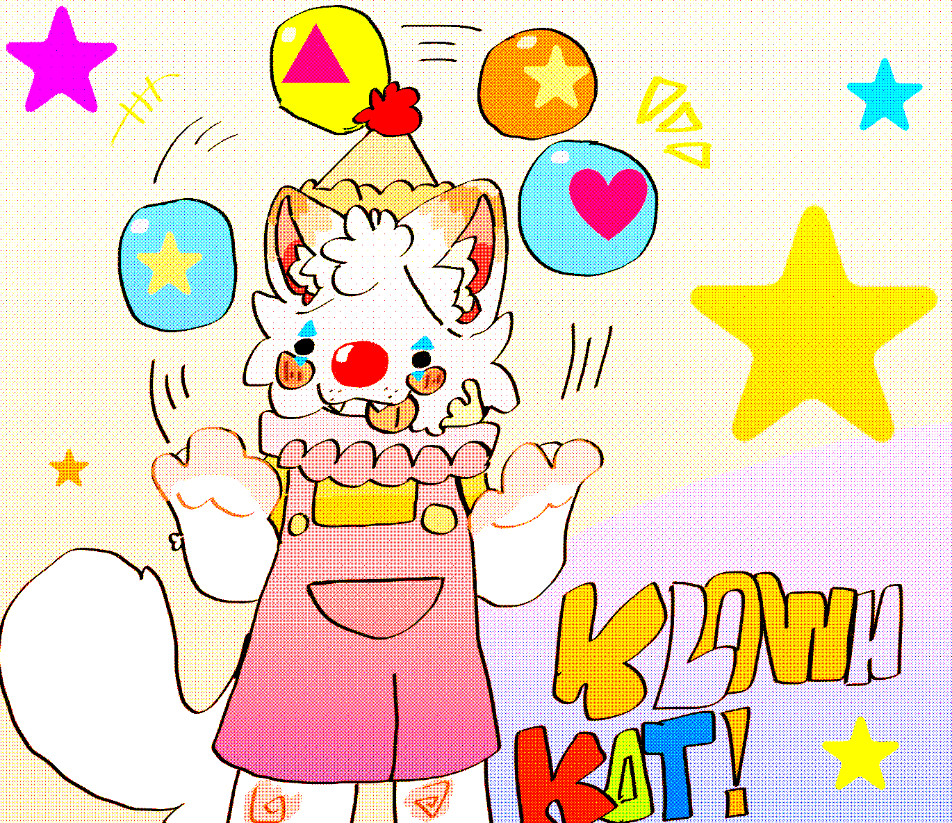 ⭐️Klown Kat!!!!! - ibisPaint