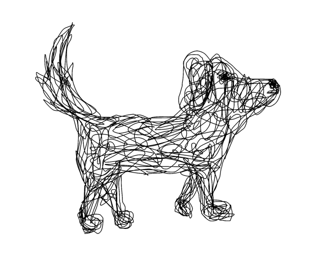 Scribble Drawing No.1 - ibisPaint