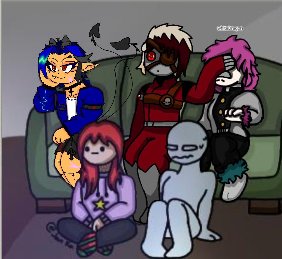 Horror movie collab - ibisPaint