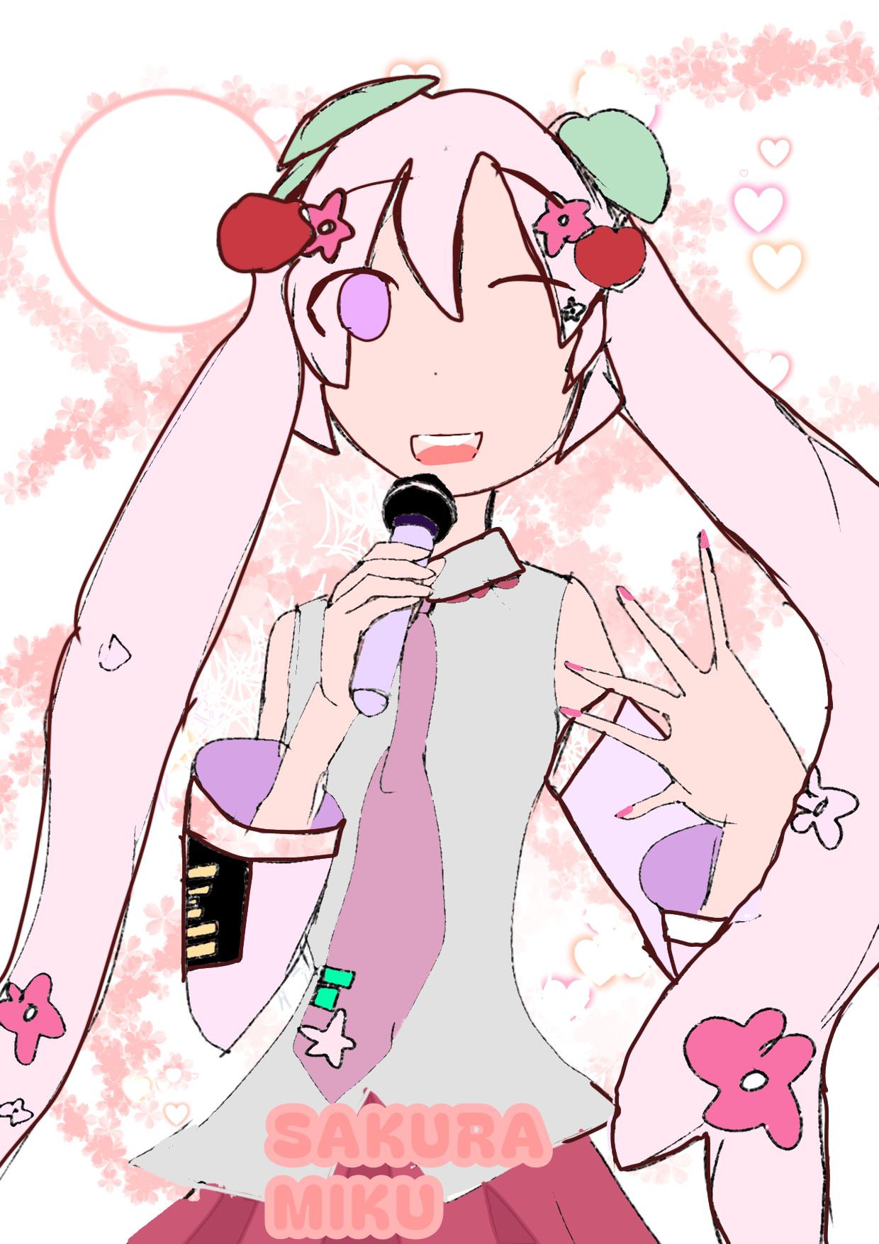 sakura miku - ibisPaint