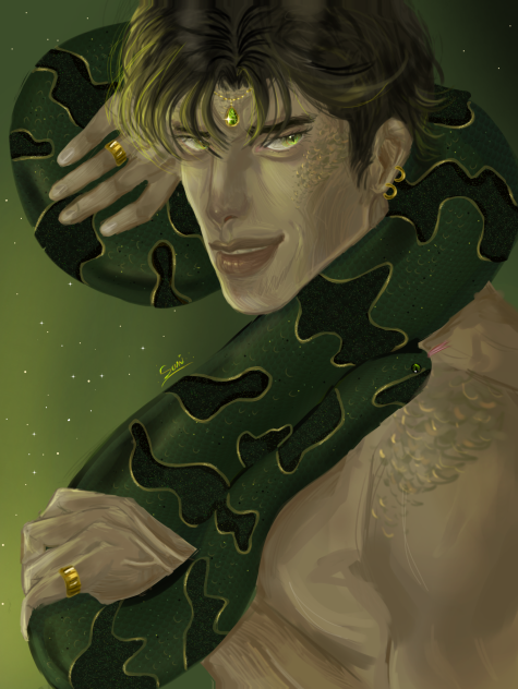 Snake Man - ibisPaint