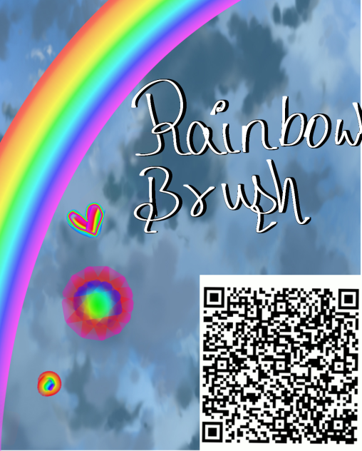 Rainbow 🌈 QR Brush - ibisPaint