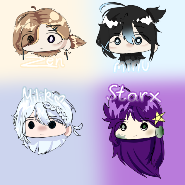 「Character sheets」 - ibisPaint