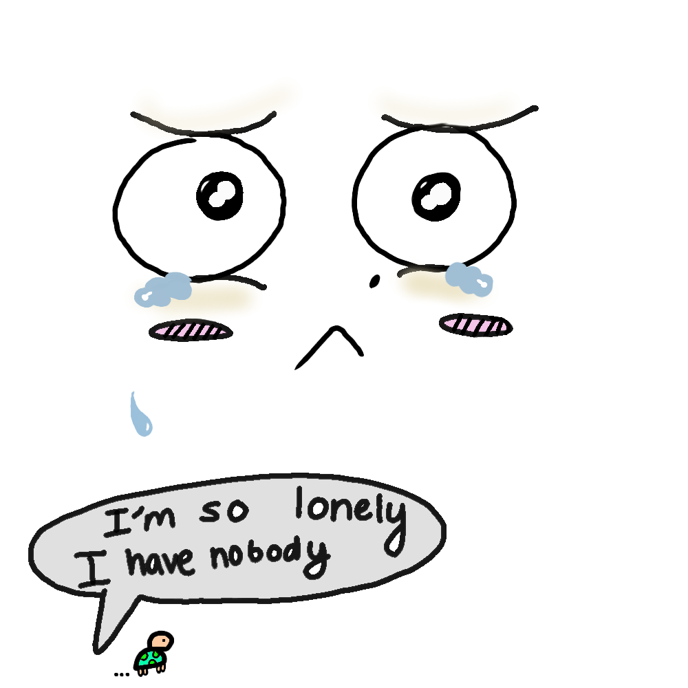 Lonely meme - ibisPaint